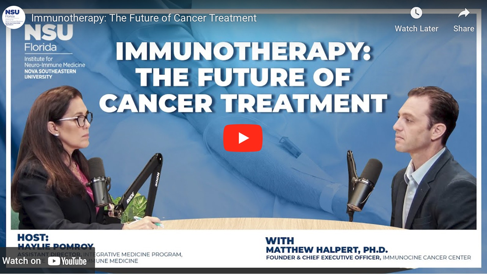 Immunocine | Dr. Daniel Rubin, ND, FABNO